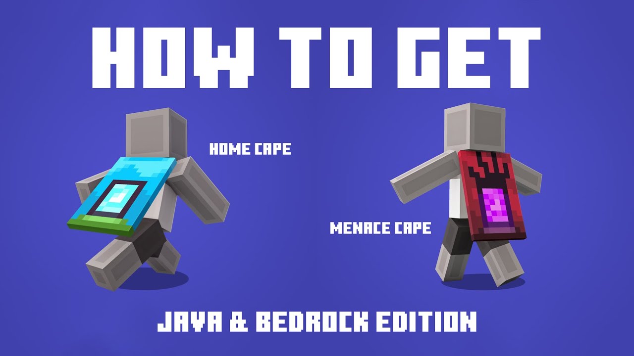 How to Get The NEW Minecraft Movie Capes (Menace & Home Capes) for Java ...